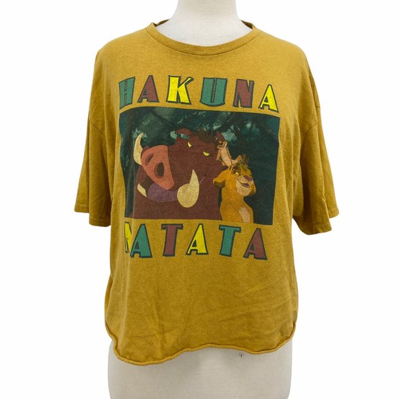 The Lion King | Tops | The Lion King Disney Hakuna Matata Short Sleeve ...
